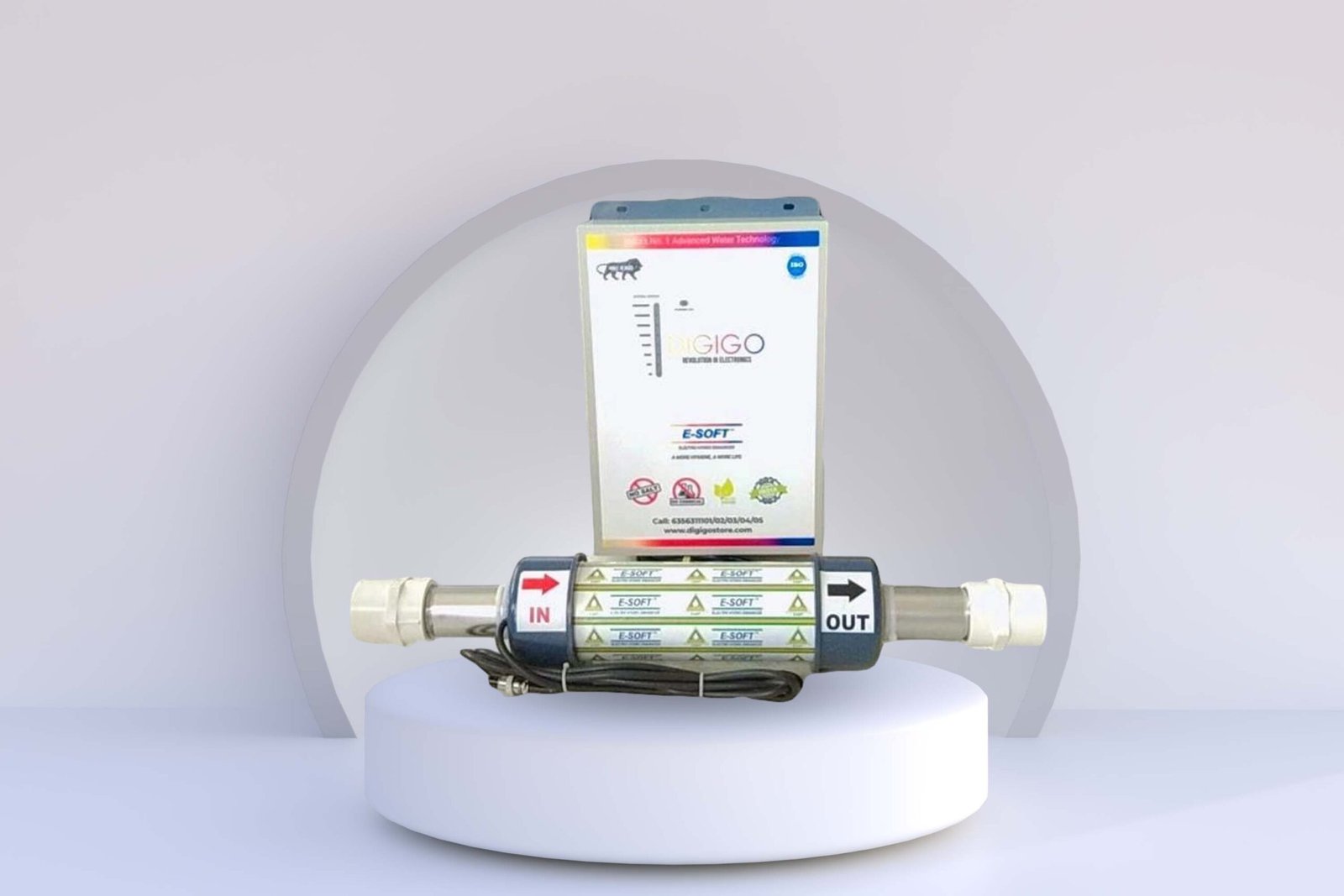 Buy Fully Automatic Hard Water Softener for Home | Low Maintenance & Easy to Install | DIGIGO